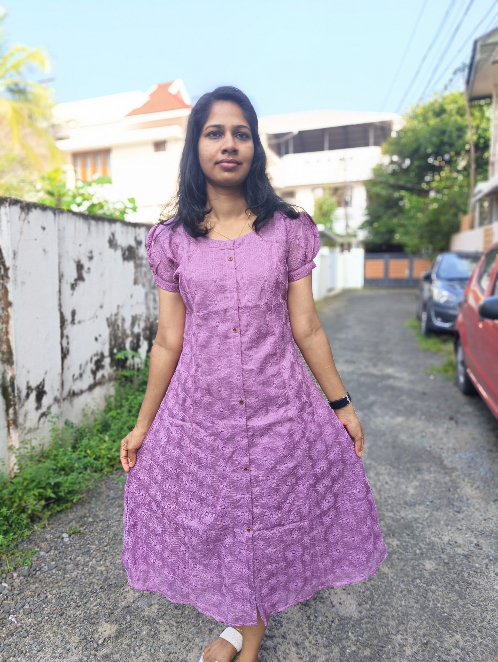 Normal Kurtis Collection-lavender – Srinika Fashion Kurtis
